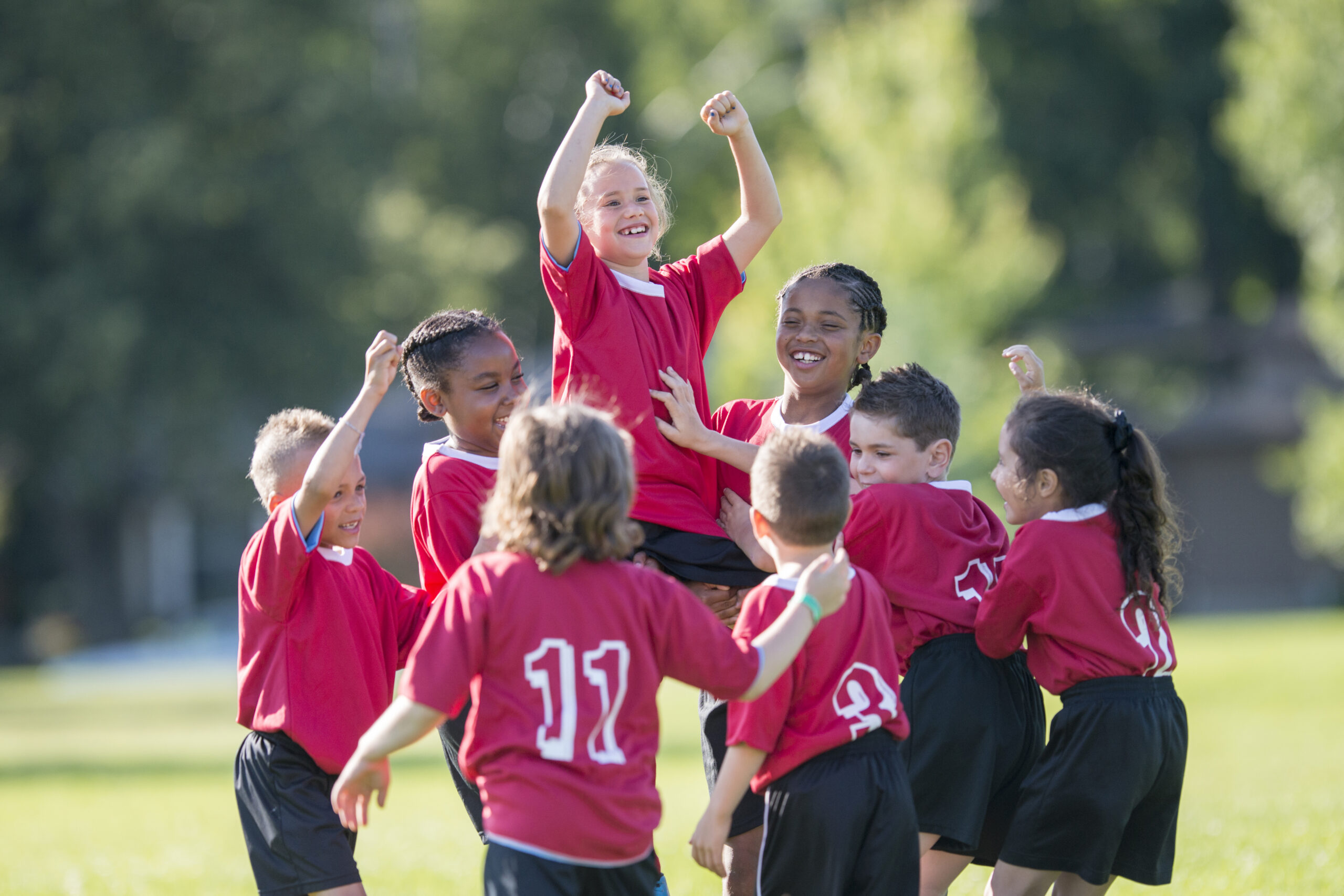 Happy Kids Soccer Team